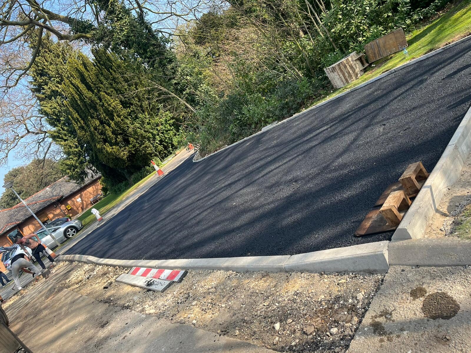 Tarmac Parking Area - Kings Lynn Golf Course - Oakenshield Construction Ltd